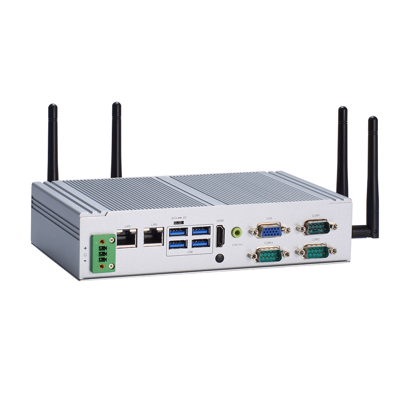 Fanless Embedded System with Intel Xeon, 10th Gen Intel Core - eBOX671A