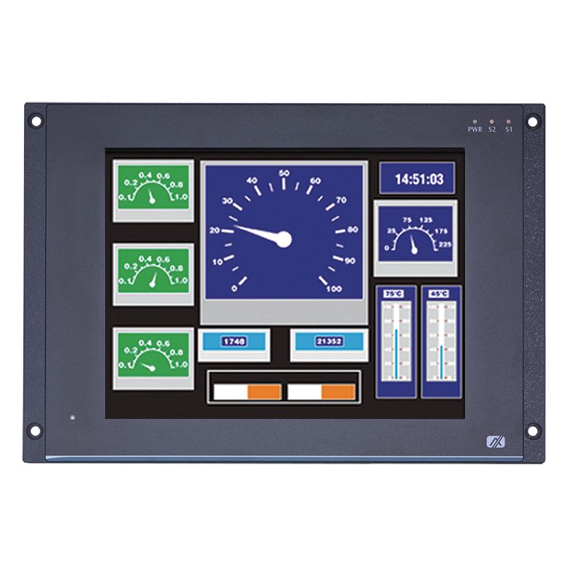 EN 50155 12.1-inch Railway Fanless Panel PC - GOT712S
