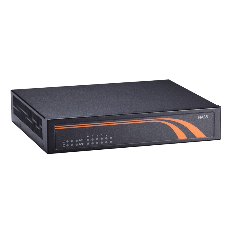Compact Network Appliance with Intel Atom & 6 LANs - NA361