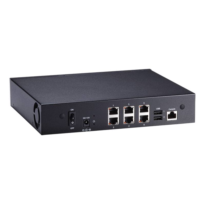 Compact Network Appliance with Intel Atom & 6 LANs - NA361